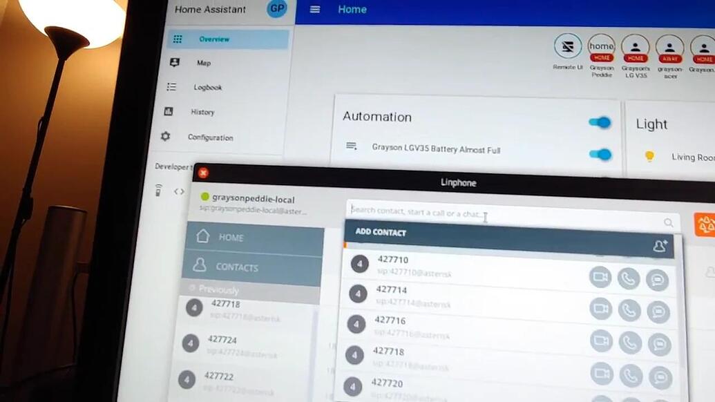 Turning off lights with a phone using asterisk to define extensions ...