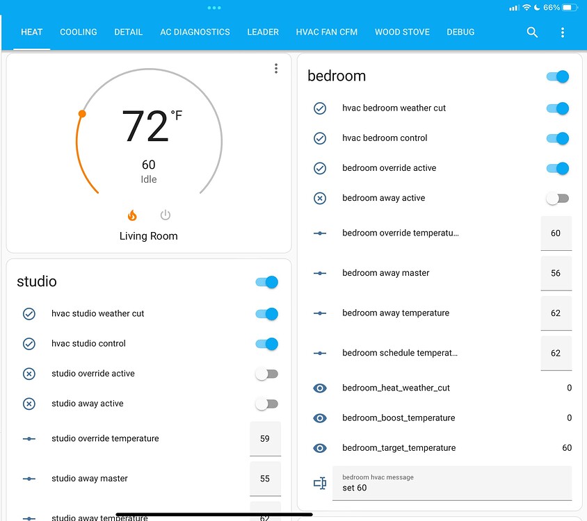 Automation How To Set Climate Set Point Via Input Number Helper Configuration Home