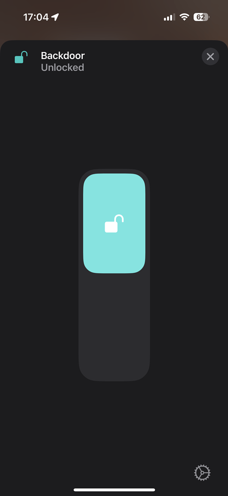 Nuki smart lock integration with unlatch feature exposed on Homekit ...