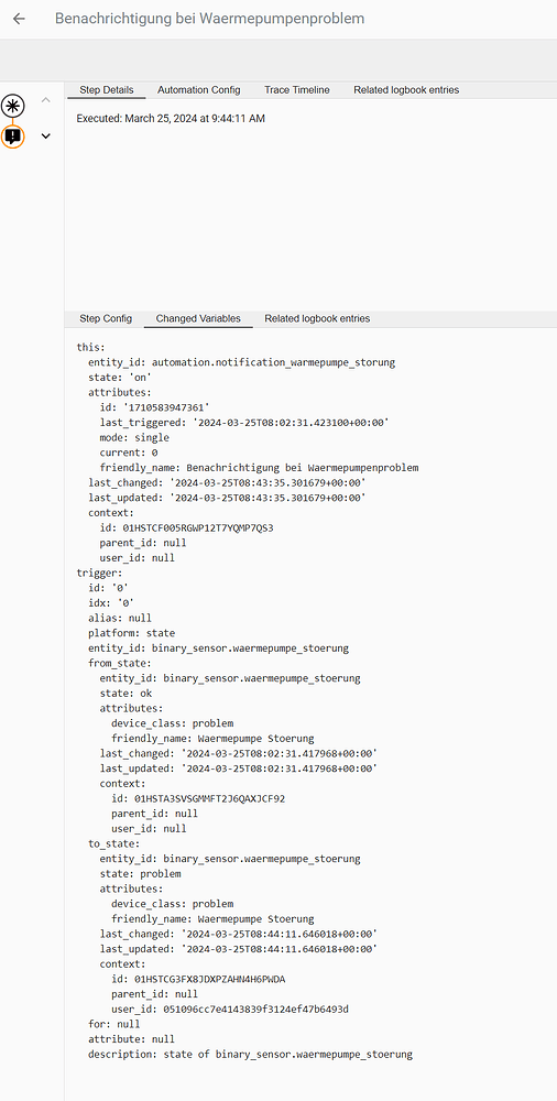 Binarysensor With The Deviceclass Problem As Trigger Configuration Home Assistant Community