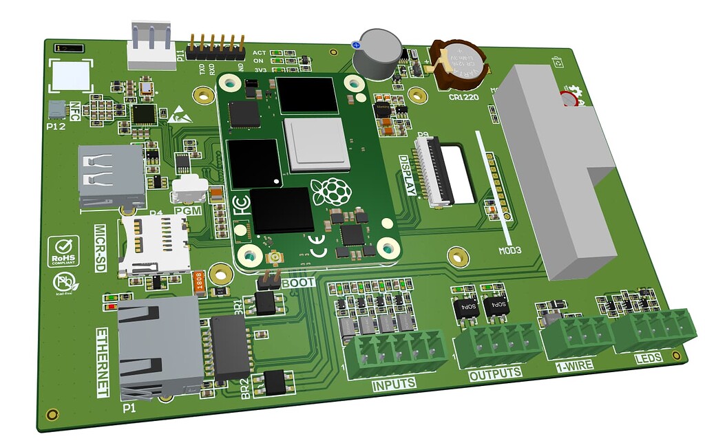 Open source CM4 board with a lot of features for HA - Share your ...