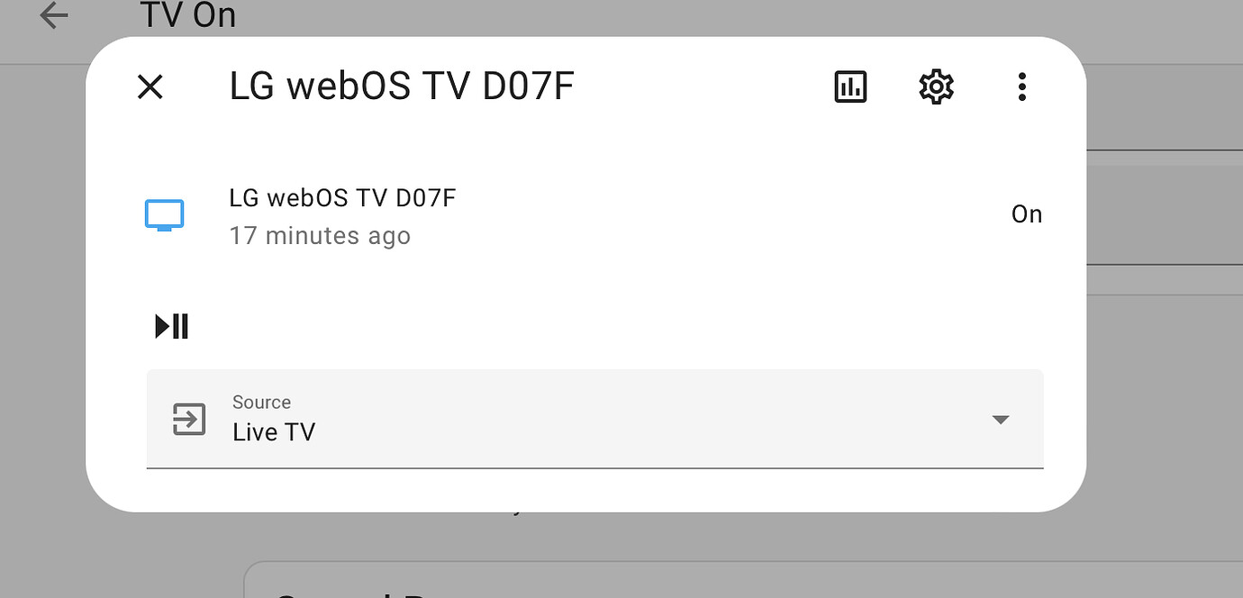 LG WebOS TV Controlling Turn On/Off State through HomeKit and Home ...