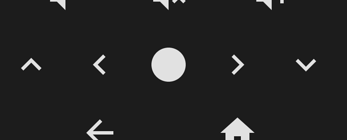 Universal Remote Card - Buttons, Touchpads, Sliders, and Keyboards for ...