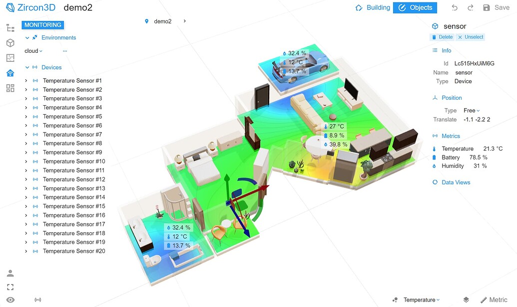 House map for Home Assistant with Zircon3D - Frontend - Home Assistant ...