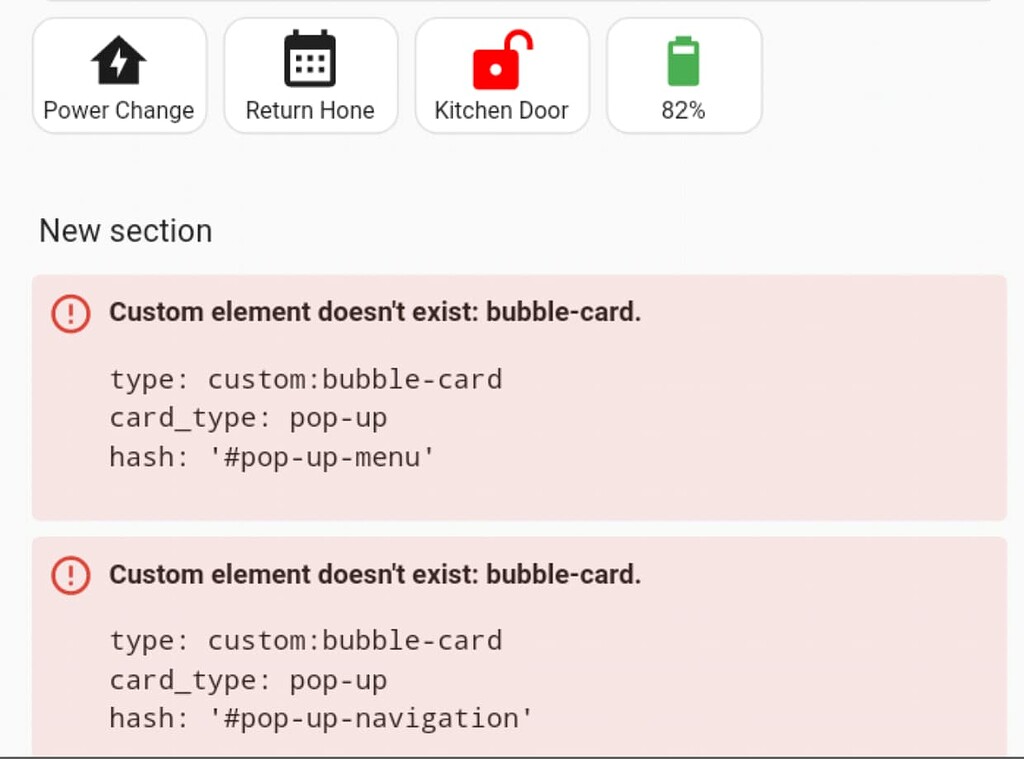 Custom element doesnt exist: bubble-card (Fully Kiosk on Fire Tablet) - Dashboards & Frontend ...
