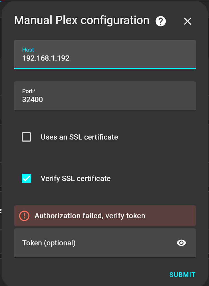 How To Completely Reset Plex Integration Configuration Home Assistant Community