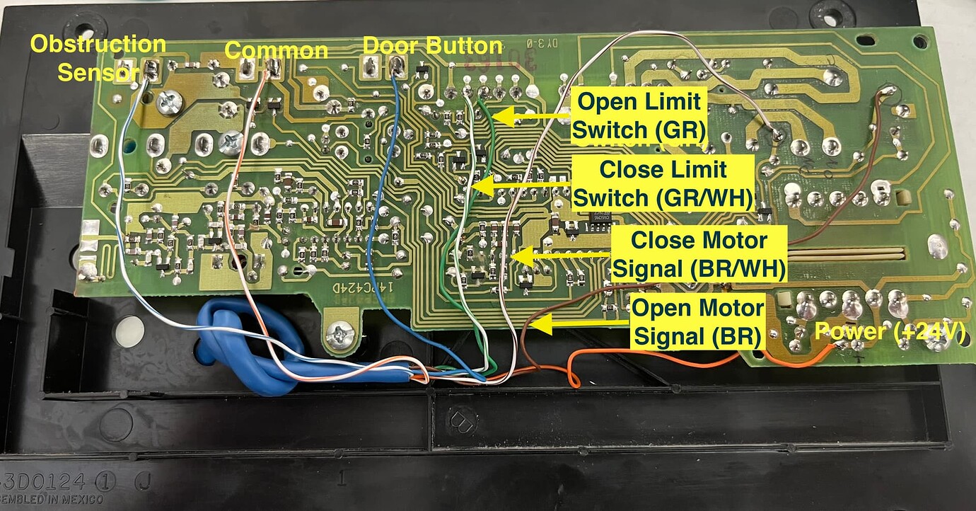 Yet Another Garage Door Opener (GDO) - No external parts - Wired ...