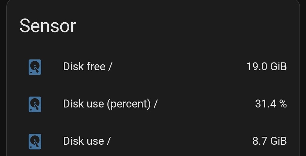 Disk usage automation not triggering - Configuration - Home Assistant Community