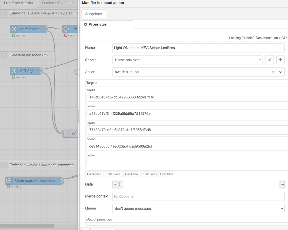 Nodered displays Device IDs instead of Device Names - Node-RED - Home Assistant Community