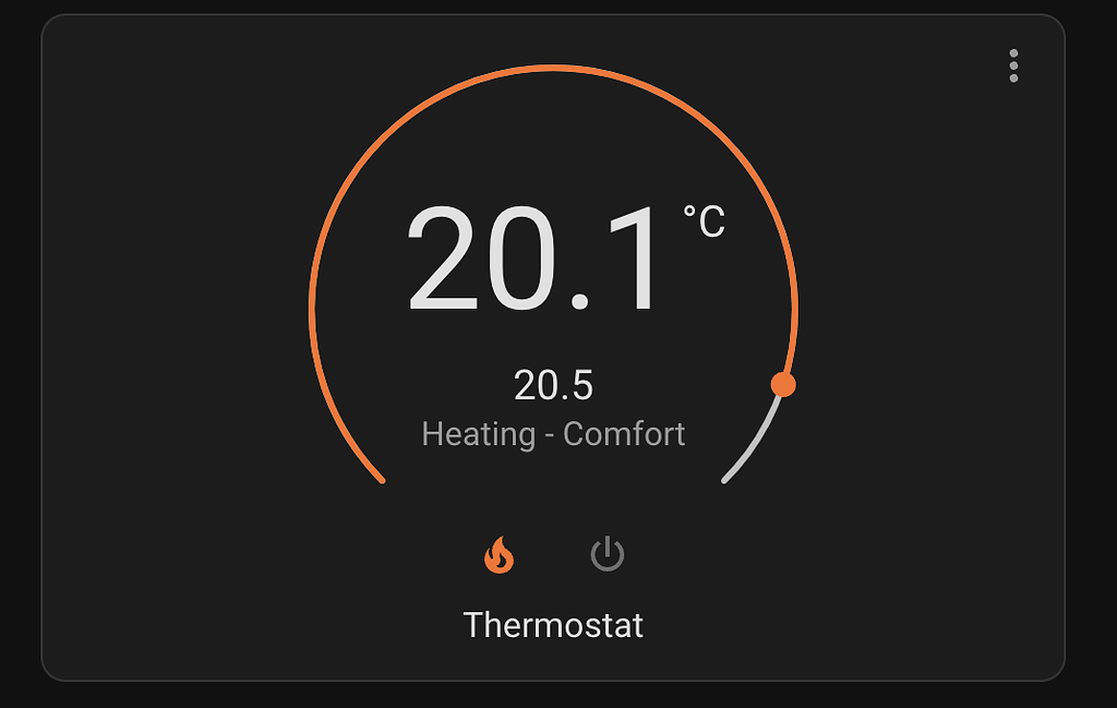 Climate Entity View Is Better Than Default Card For That Entity Weird Frontend Home