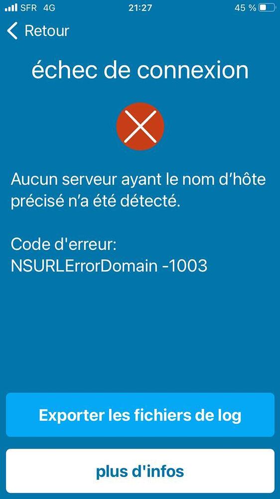 Can't log into HA App on iOS - NSURLErrorDomain -1003 - Home Assistant Companion for Apple ...