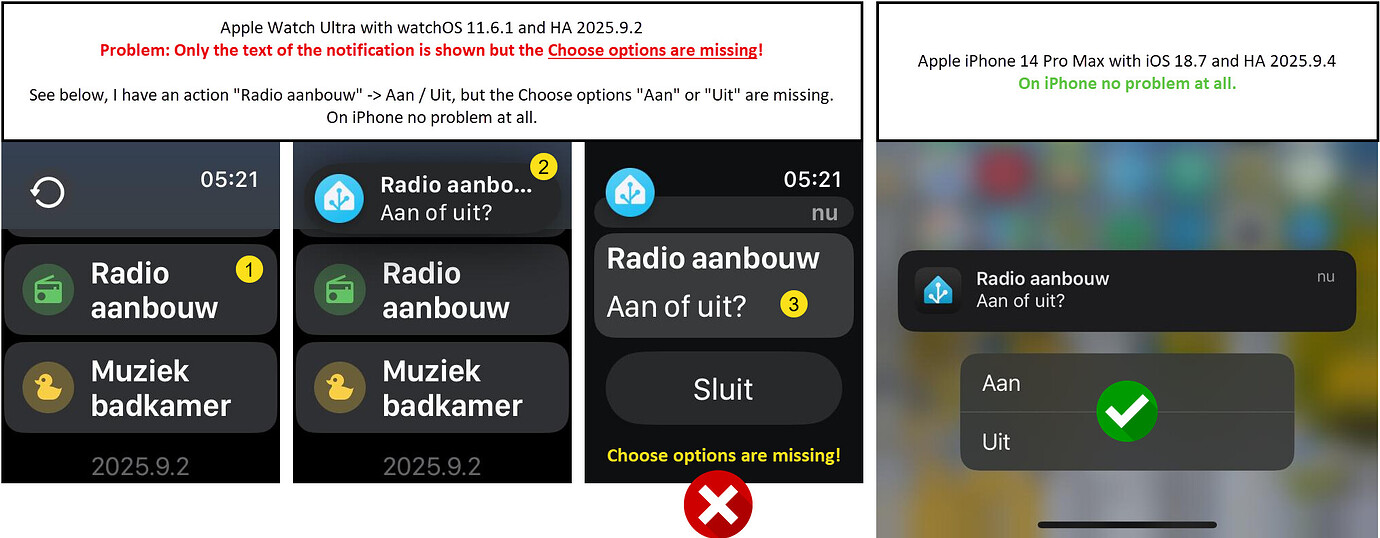 [SOLVED] Issues iOS 26 and notifications with options - Home Assistant ...