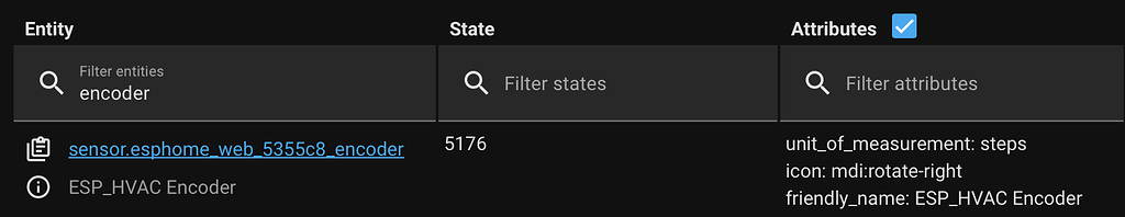 Determine if rotary encoder sensor is moving or not - Configuration ...