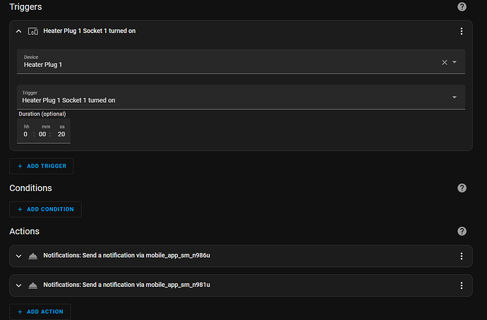 Trigger Notification if Device is on for certain amount of time - Configuration - Home Assistant ...