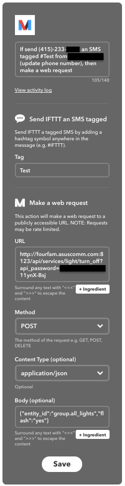 Ifttt Maker And Home Assistant Issue Configuration Home Assistant Community 