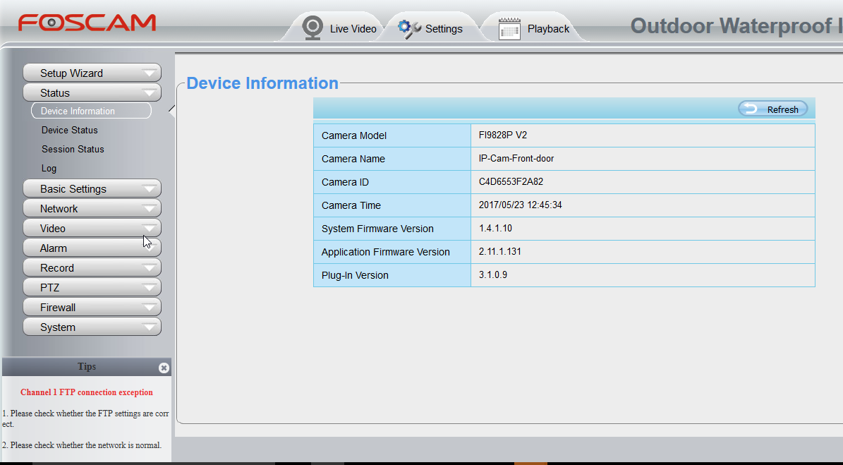 Foscam camera with lots of controls - Share your Projects! - Home ...