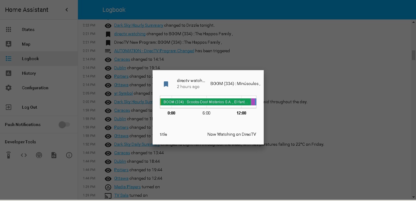 Directv Program Watching Announcement And History Log Share Your