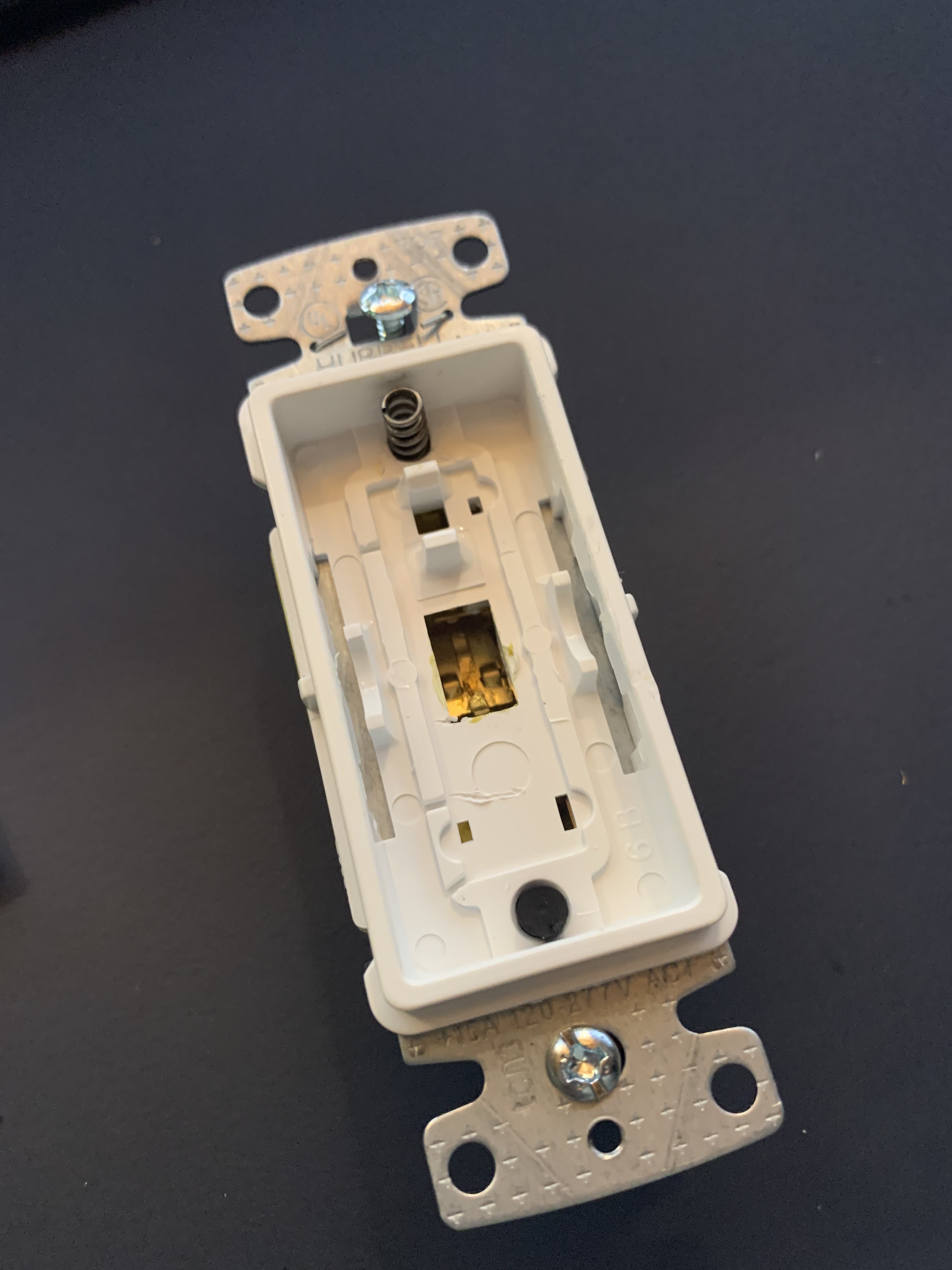 Momentary Contact Conversion: Hubbell Residential Decora Switch (RSD115 ...