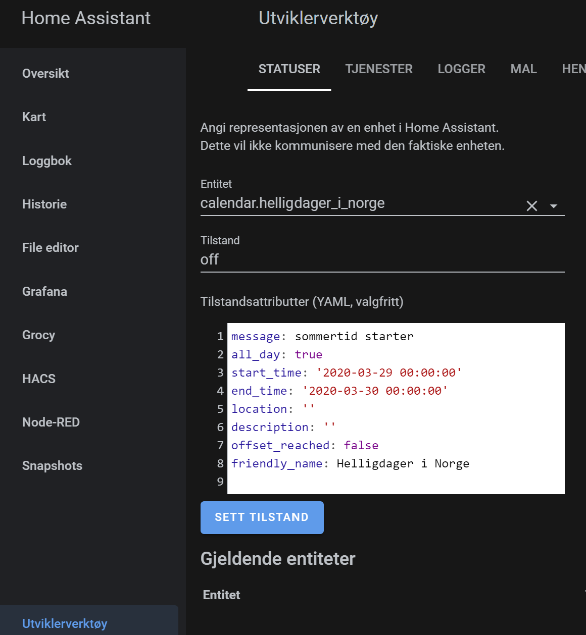 Google calendar integration fails - Frontend - Home Assistant Community
