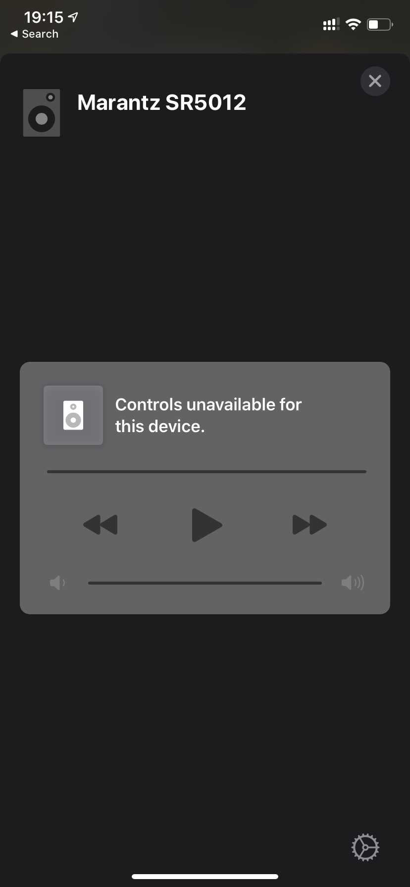 Use HA to publish a media_player entity (Marantz SR5012 ...
