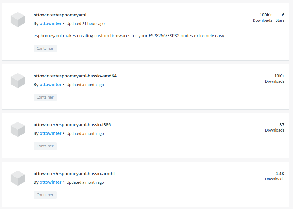 Esphomelib Help Docker Esphome Home Assistant Community