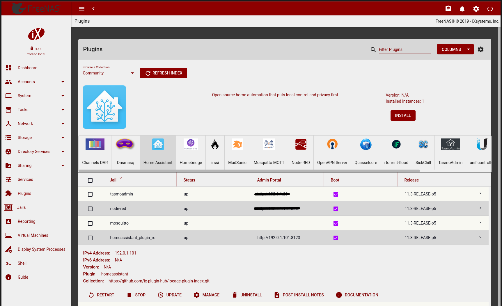 My (outdated) Quick Start for Home Assistant Core on FreeNAS 11.2 - Page 10 - Installation ...