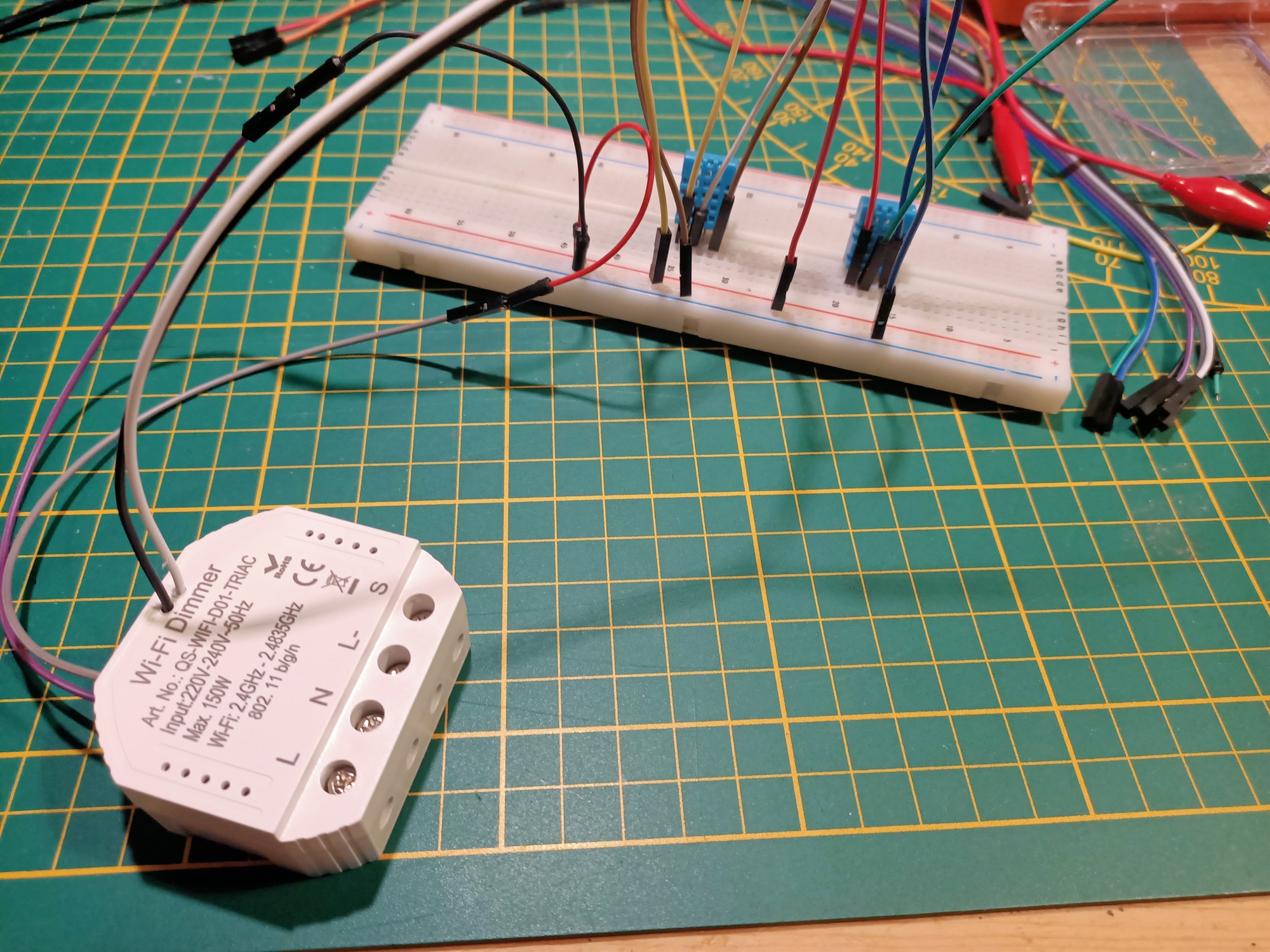 Proof of concept, wifi dimmer with added sensors - Hardware - Home ...