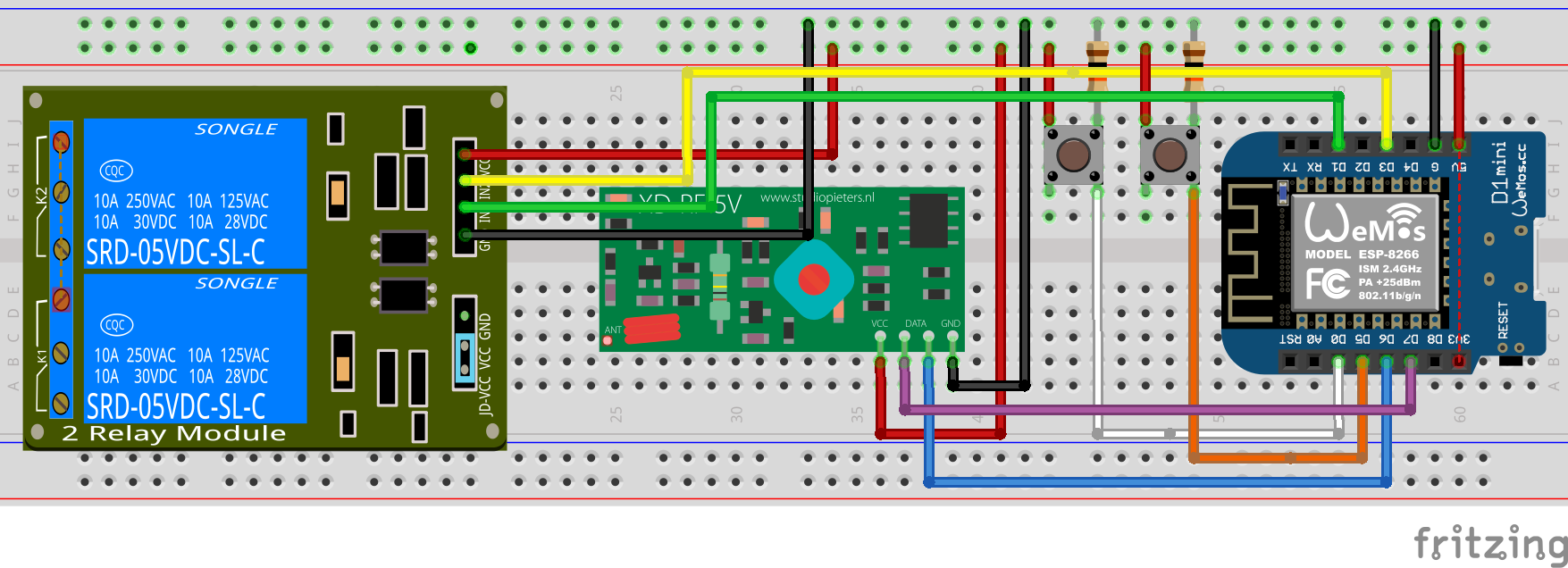 RF receiver with Wemos D1 Mini - Hardware - Home Assistant Community