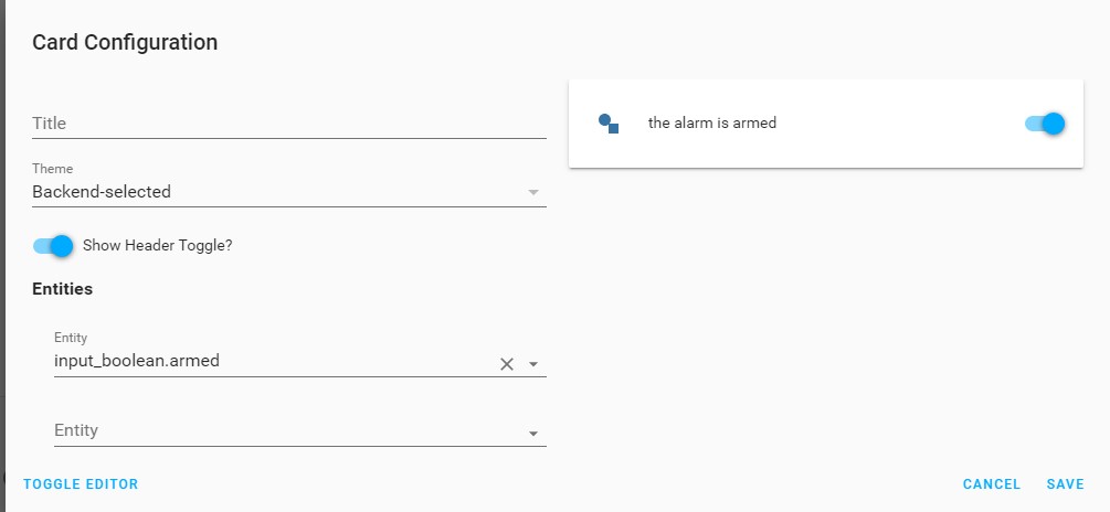How do I create toggle switch in UI and read it in node red ...