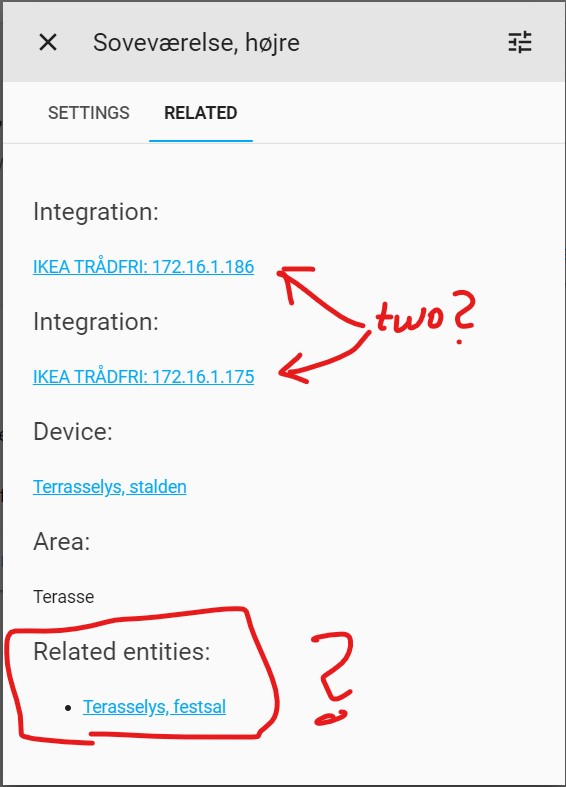Two Entity On Same Ikea Device Configuration Home Assistant Community