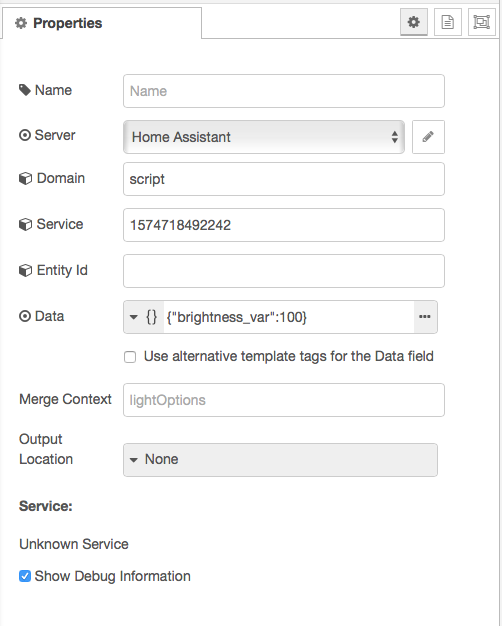 Passing A Variable To A Script Node Red Home Assistant Community