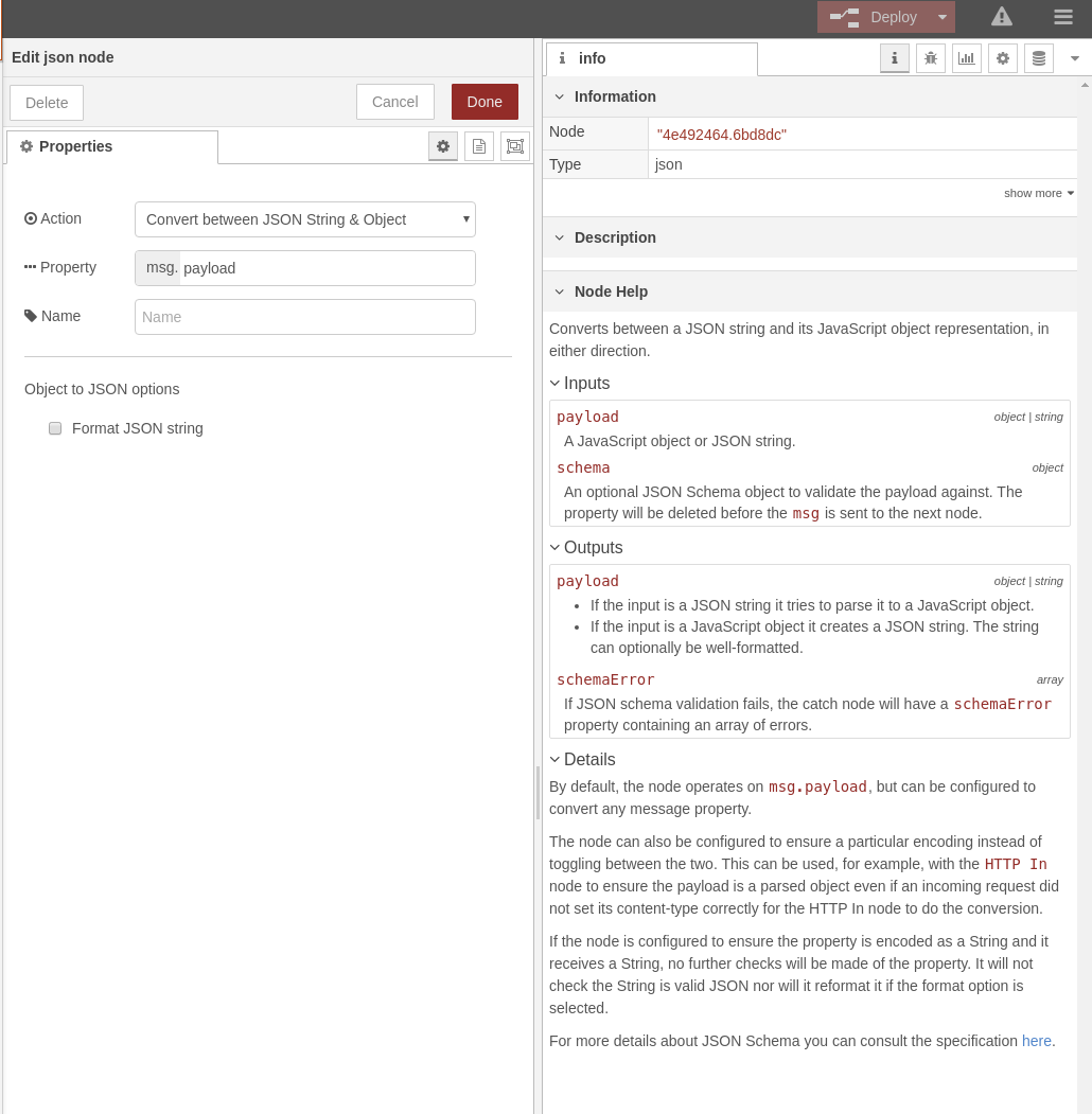 How Do You Send Json Object With Mqtt Node Red Home Assistant