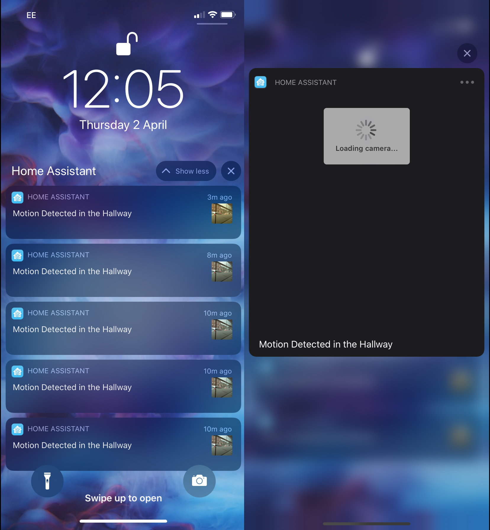Dynamic Notifications Mjpeg Camera Feed Home Assistant Companion For Apple Home Assistant