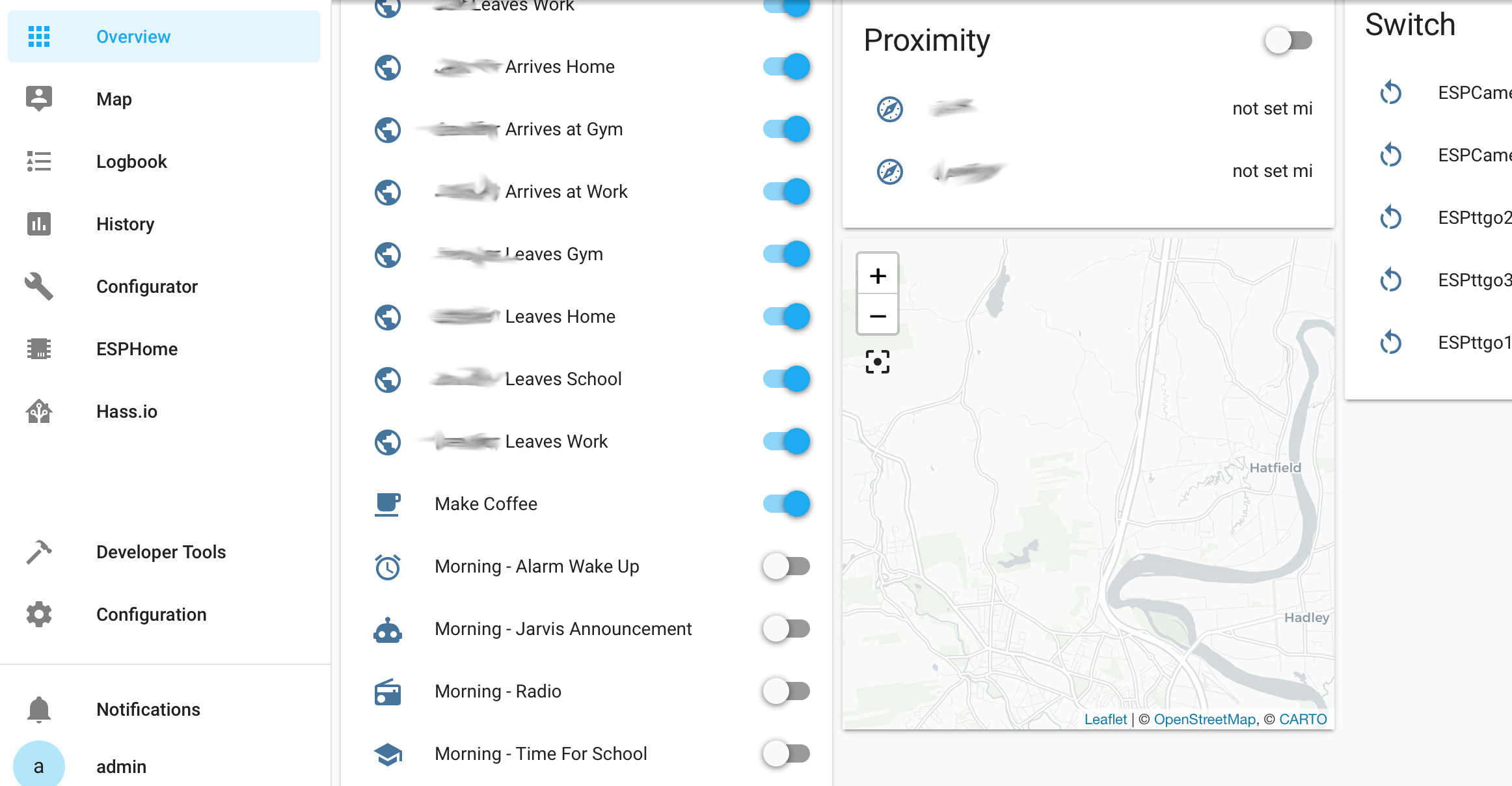 I suddenly have a small map card on my HA frontend - Configuration ...
