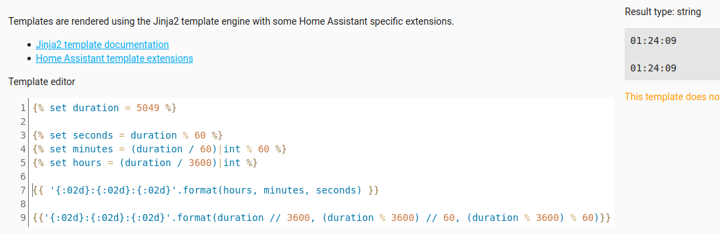 Format Integer to time in Format HH:MM:SS - Configuration - Home Assistant Community