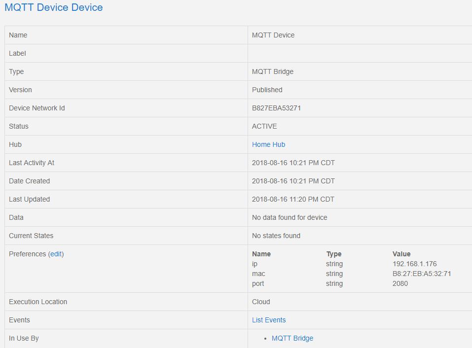 Mosquitto broker and Smartthings Bridge - Home Assistant OS - Home Assistant Community