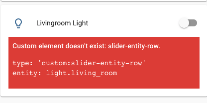 🔹 slider-entity-row - Add sliders to entities cards - Dashboards & Frontend - Home Assistant ...