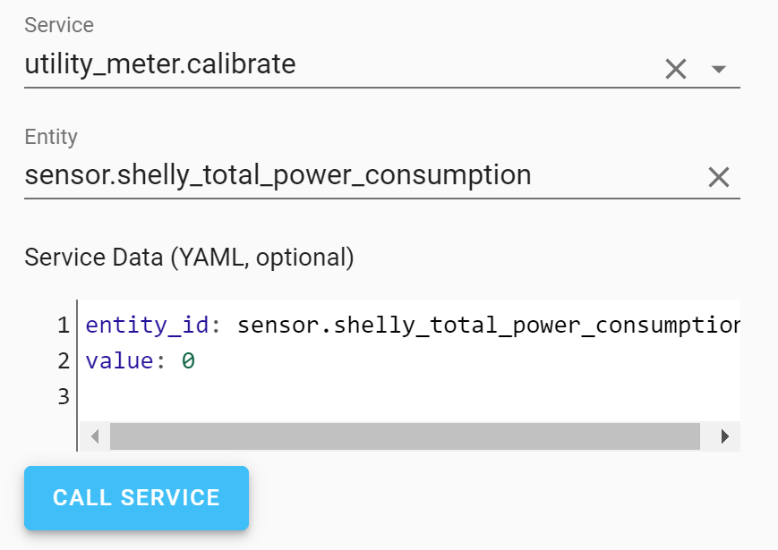 Reset Values Of Utility Meter Configuration Home Assistant Community