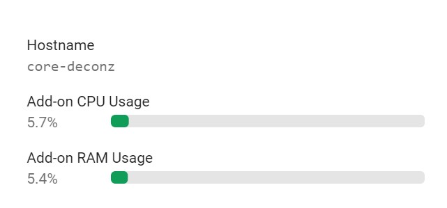 deCONZ add-on - High CPU usage - Third party integrations - Home Assistant Community
