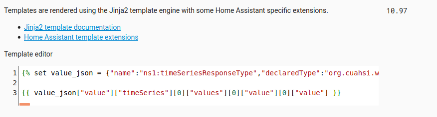 Value template to extract JSON value - Configuration - Home Assistant ...