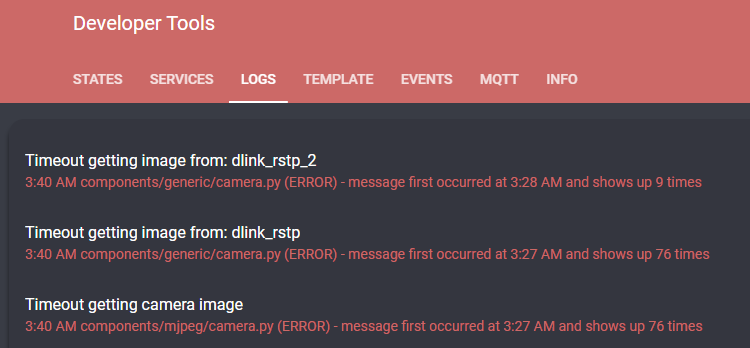 Mjpeg Camera Stopped Working Help Troubleshooting Configuration Home Assistant Community