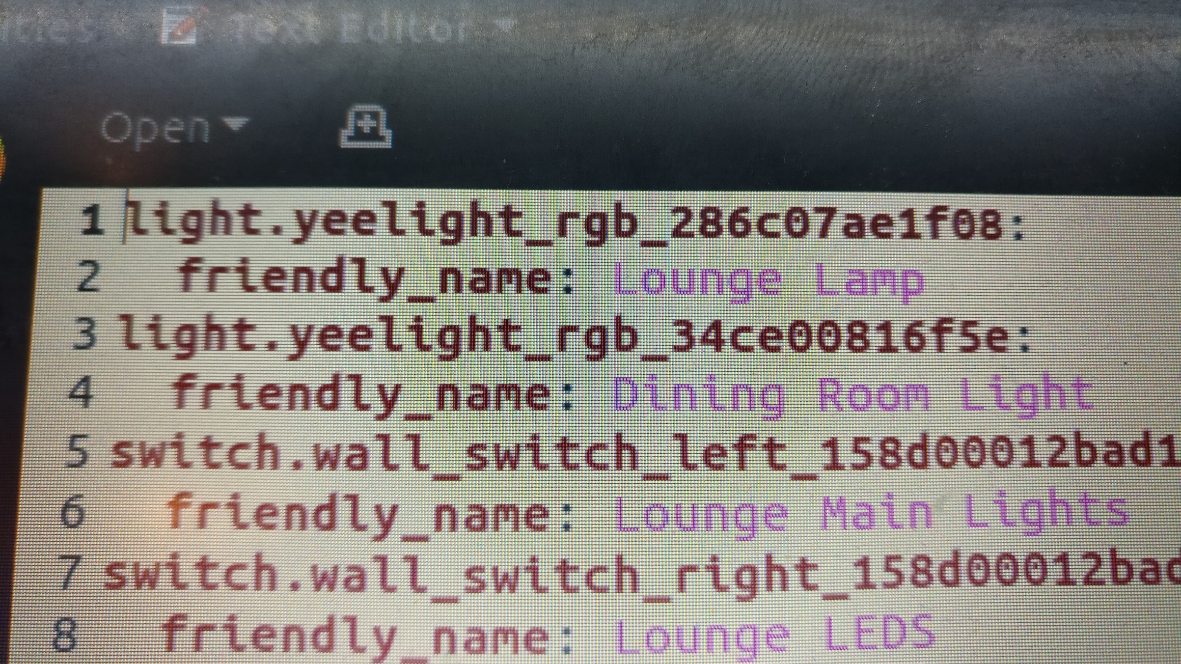 YeeLight bulbs stopped showing up in Hass entities - Configuration ...