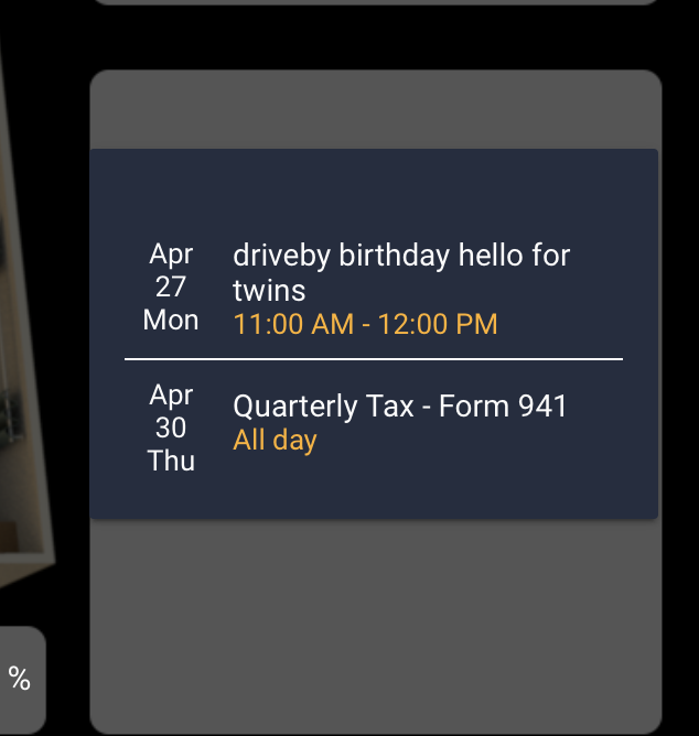 Lovelace: Advanced calendar card - Lovelace & Frontend - Home Assistant ...