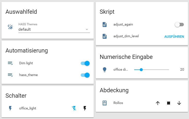 Creating dimmer (input_number) - Configuration - Home Assistant Community