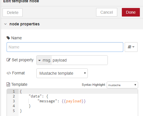 Cant Figure Out How To Add Msgpayload To Pushbullet Notification Node Red Home Assistant