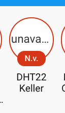 DHT22 attached to Sonoff (Tasmota 9.2.0) - MQTT - no values available ...