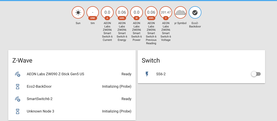 Z Wave Stick Seeing Devices Node Red Unable To Get State Home