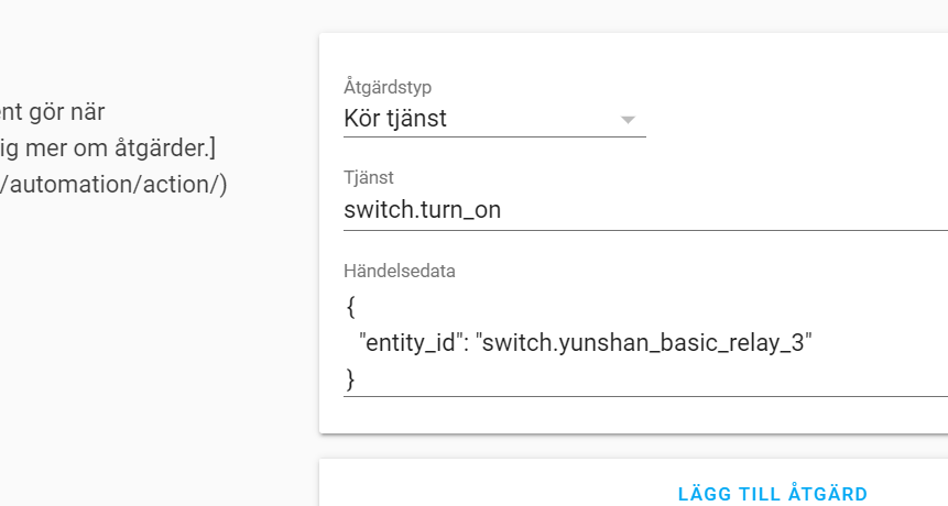 Water splash relay on time, with automation in Frontend of HA ...