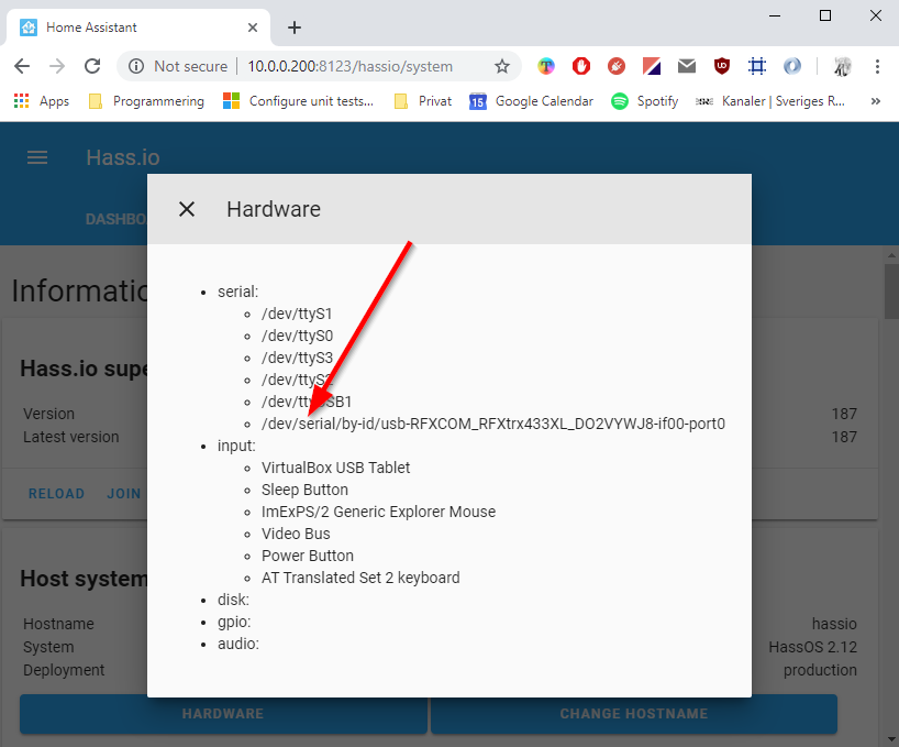 Recognition of hardware? - Configuration - Home Assistant Community