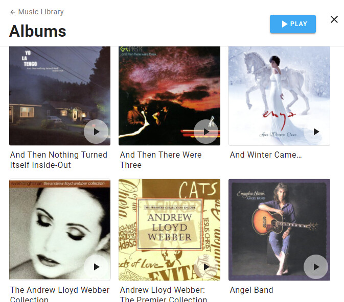 Local Media link in standard media player cards - Frontend - Home ...